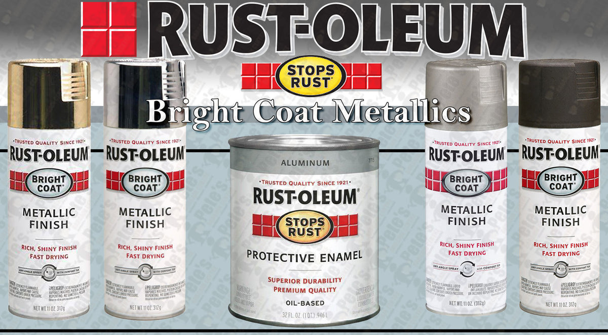 Rust-oleum *Stops Rust* Metallics paint – OzCrazyBargains