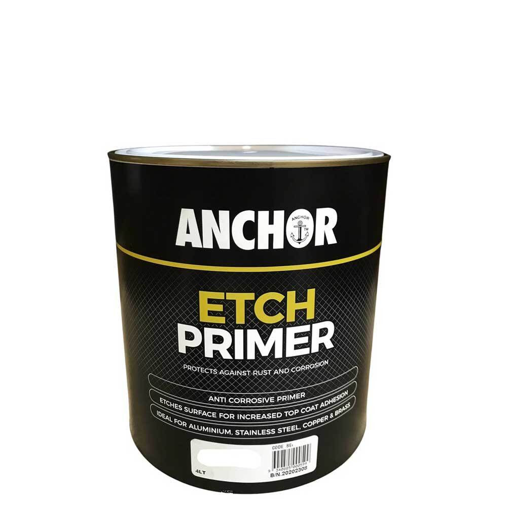 Anchor Etch Primer Paint Grey 4ltr Can – OzCrazyBargains