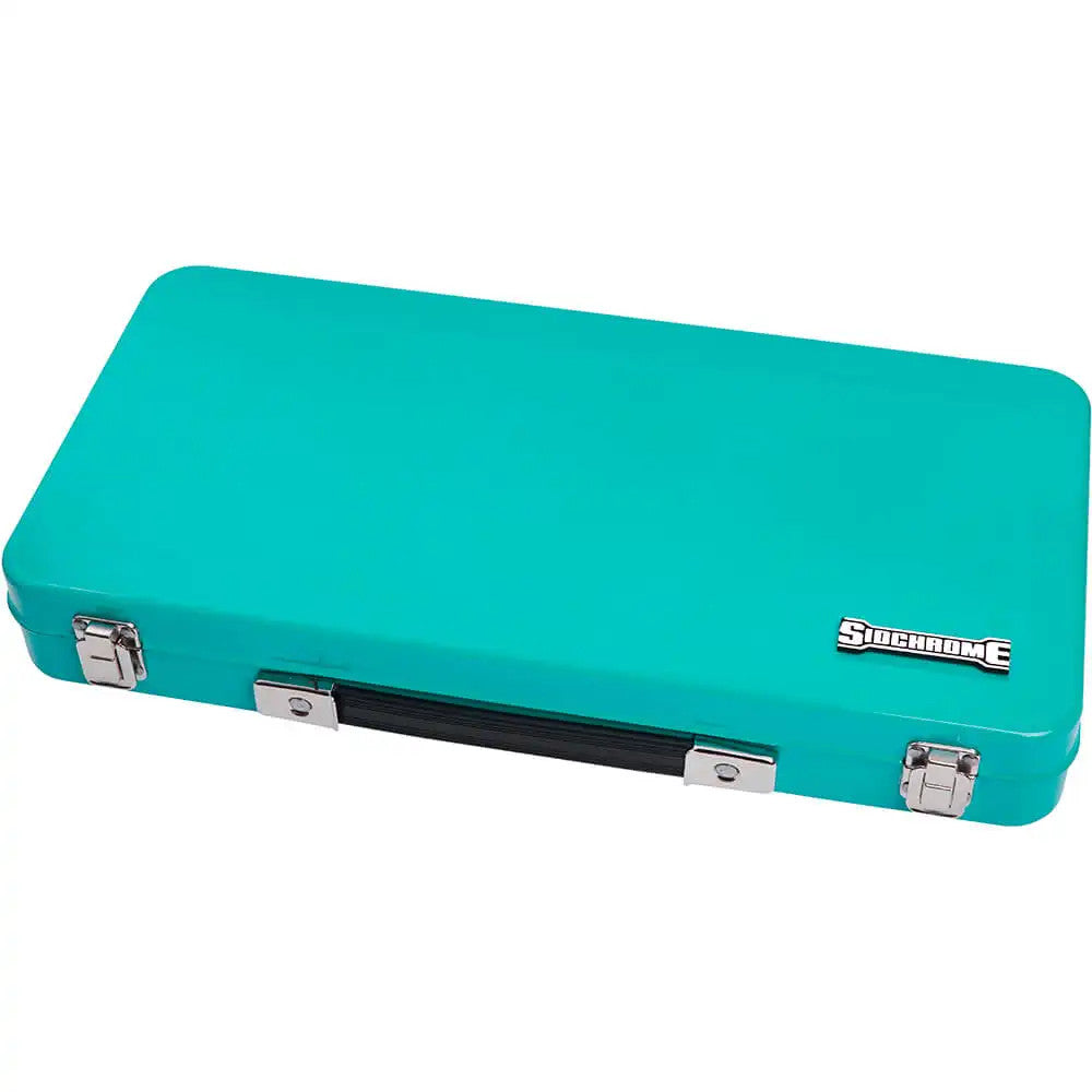 Sidchrome 58 Piece Metric/AF 1/4" & 1/2" Drive Socket Set, Teal ...